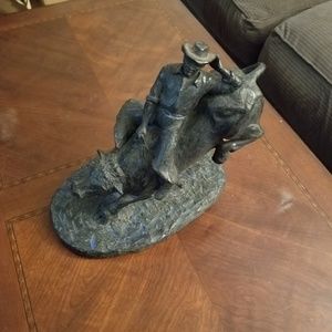 Austin Productions | Other | 979 Austin Productions Chalkware Bull ...